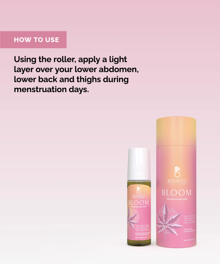 BOHECO Bloom Menstrual Pain Relief – 10ml | CBD Doctors