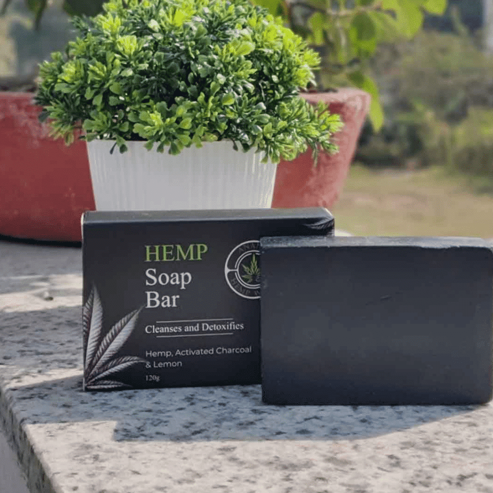 Ananta Hemp Soap Bar Charcoal & Lemon | CBD Doctors